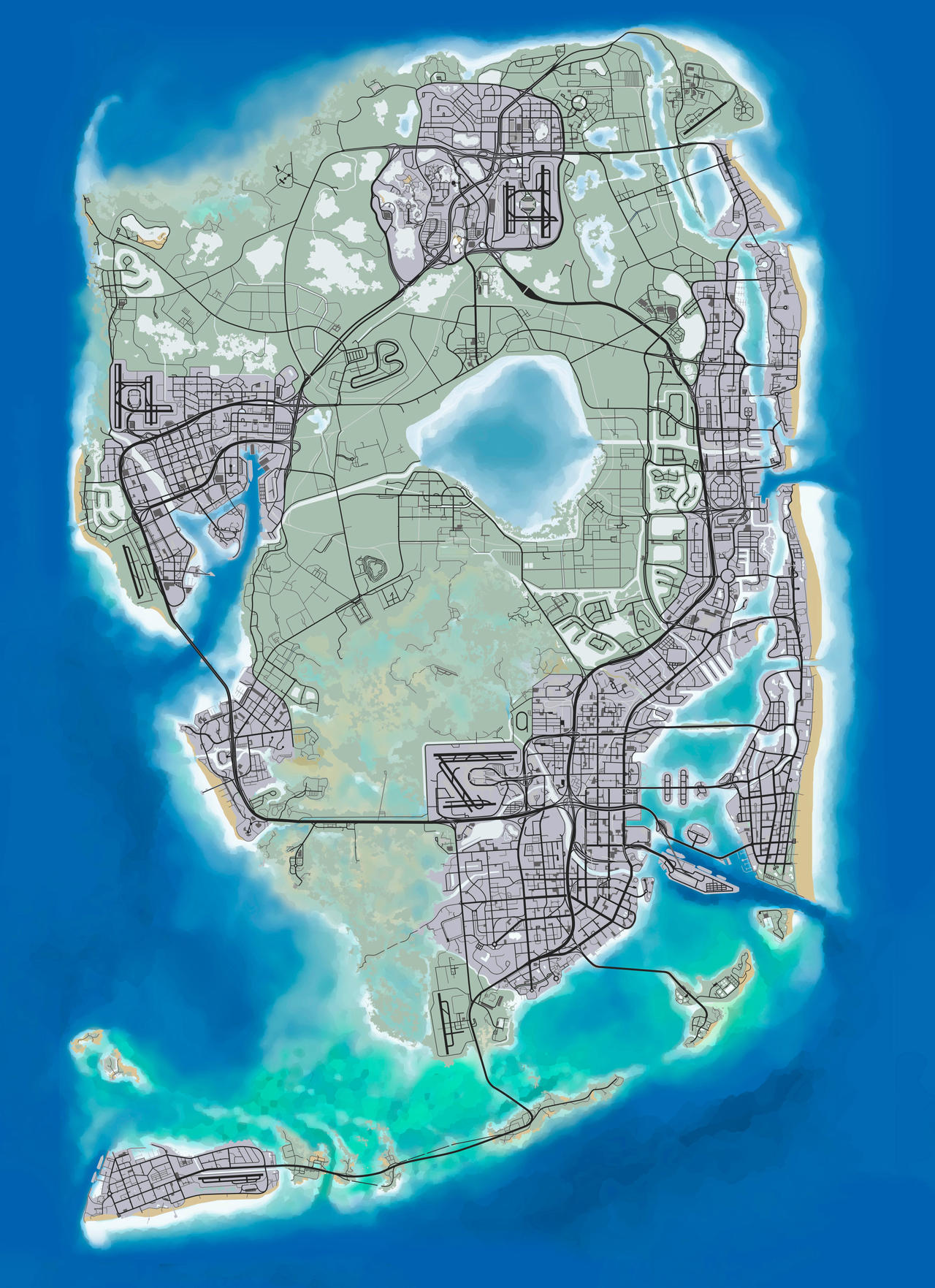 GTA 6 Map - Interactive Map of GTA VI | gta6map.info